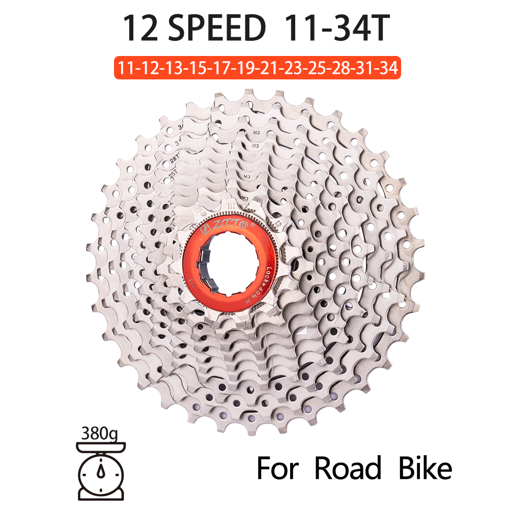 ZTTO MTB Cogs Road Bike Cassette 8/9/10/11/12 Speed Freewheel 8-12S 23 ...