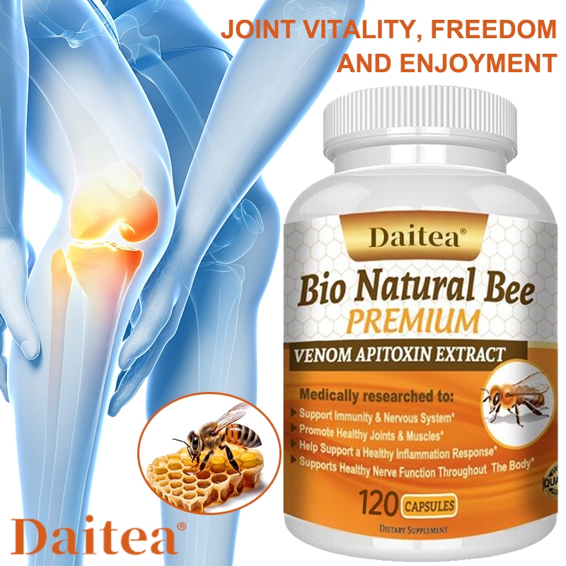 DAITEA Bee Venom dietary supplement supports circulation and immunity ...