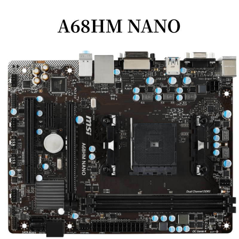 Used Msi A68hm E33 V2 A55m E33 A88xm E35 A58 68hm P33 V2 Motherboards