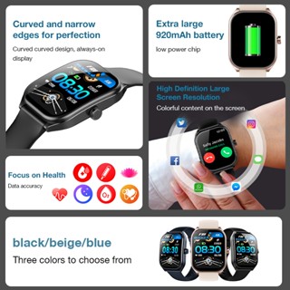 AOLON Curve Smart Watch IP68 Waterproof 2.01-inch Curved IPS Screen ...