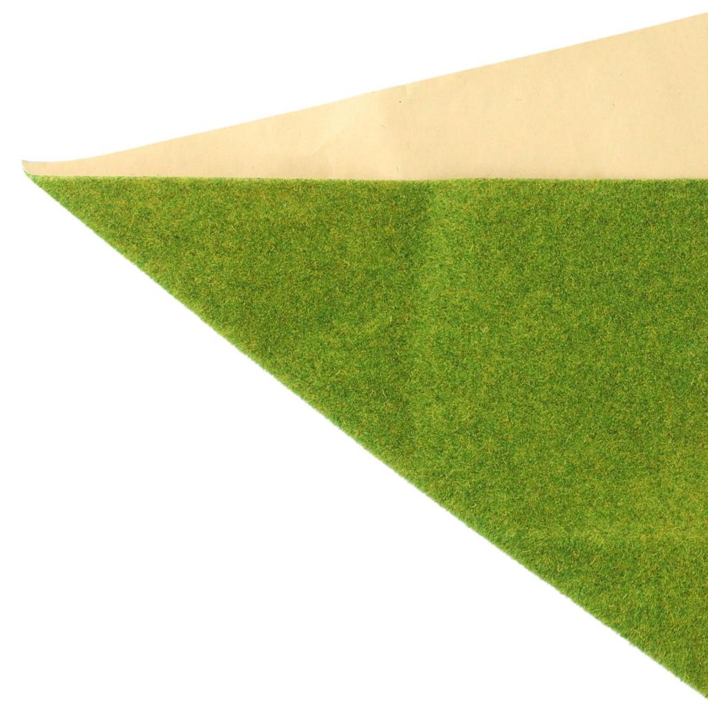DIY miniature Material Model Grass Mat Green Artificial Lawn Carpet ...