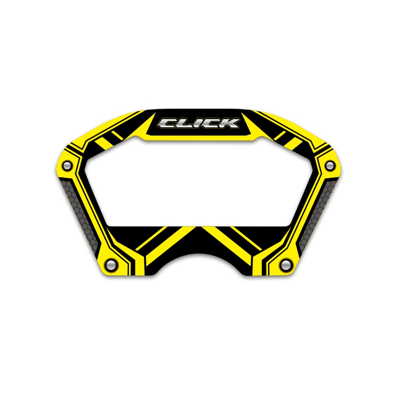 Panel gauge protector honda click 125i v2 v3 printed sticker decals ...