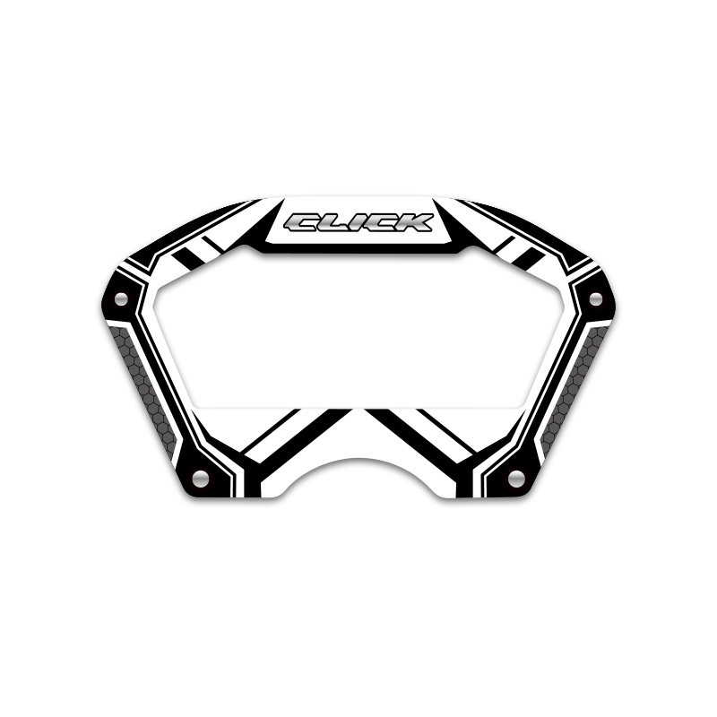 Panel gauge protector honda click 125i v2 v3 printed sticker decals ...