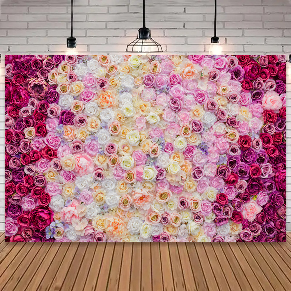7x5ft Roses flower Theme Photo Background Valentine's Day Sweet Holiday ...