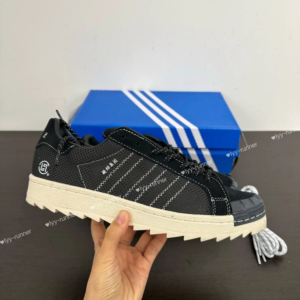NBHD x CLOT x AD1DAS tripartite joint cooperation shoes low-cut ...