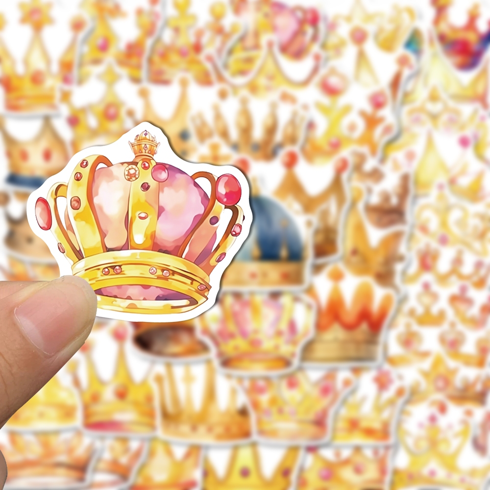 50pcs exquisite cartoon stickers for the crown personalized and ...