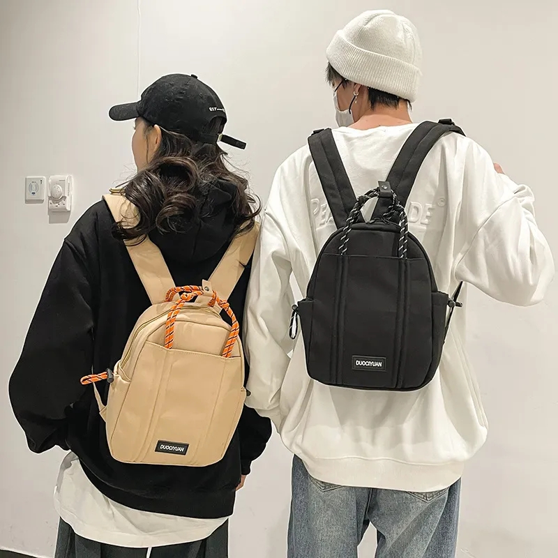 small mini backpack for men fashion students business school bag ...