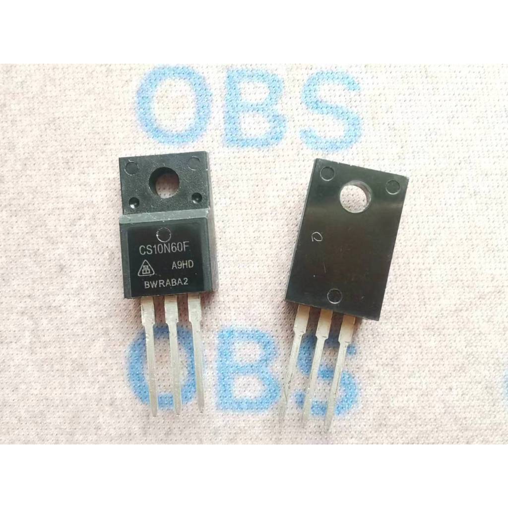 ((5pcs) Cs10n60f 10N60F 10N60 Power Switch Tube LCD TV MOS Tube TO-220F ...