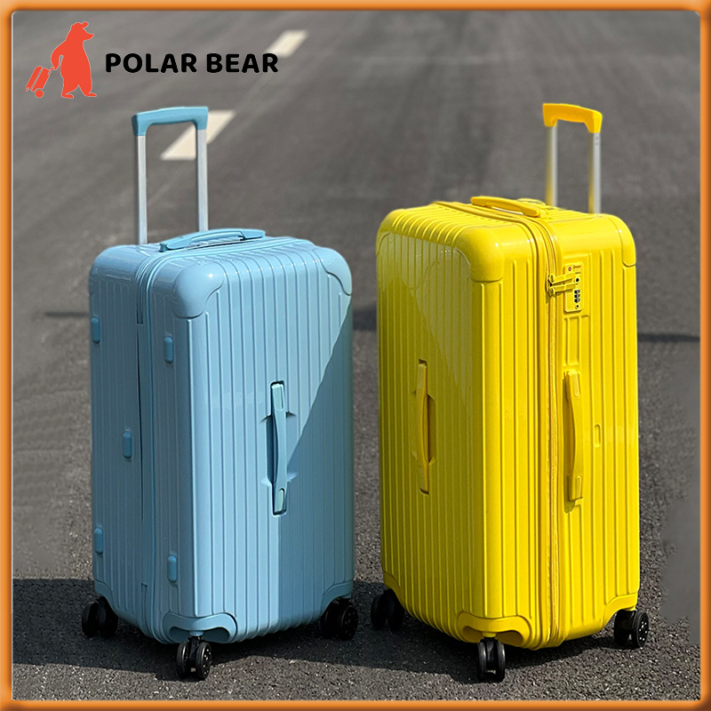 20/32 Inch Glossy Luggage Heavy Duty Suitcase Luggage Travel Bag ...