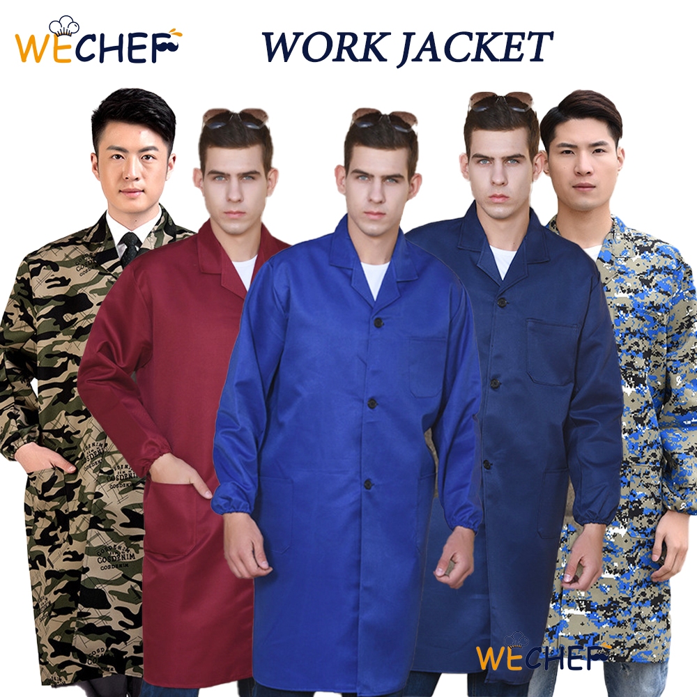 Safety Jacket Blue Coat Overalls Handling Labor Protection Coat Anti ...