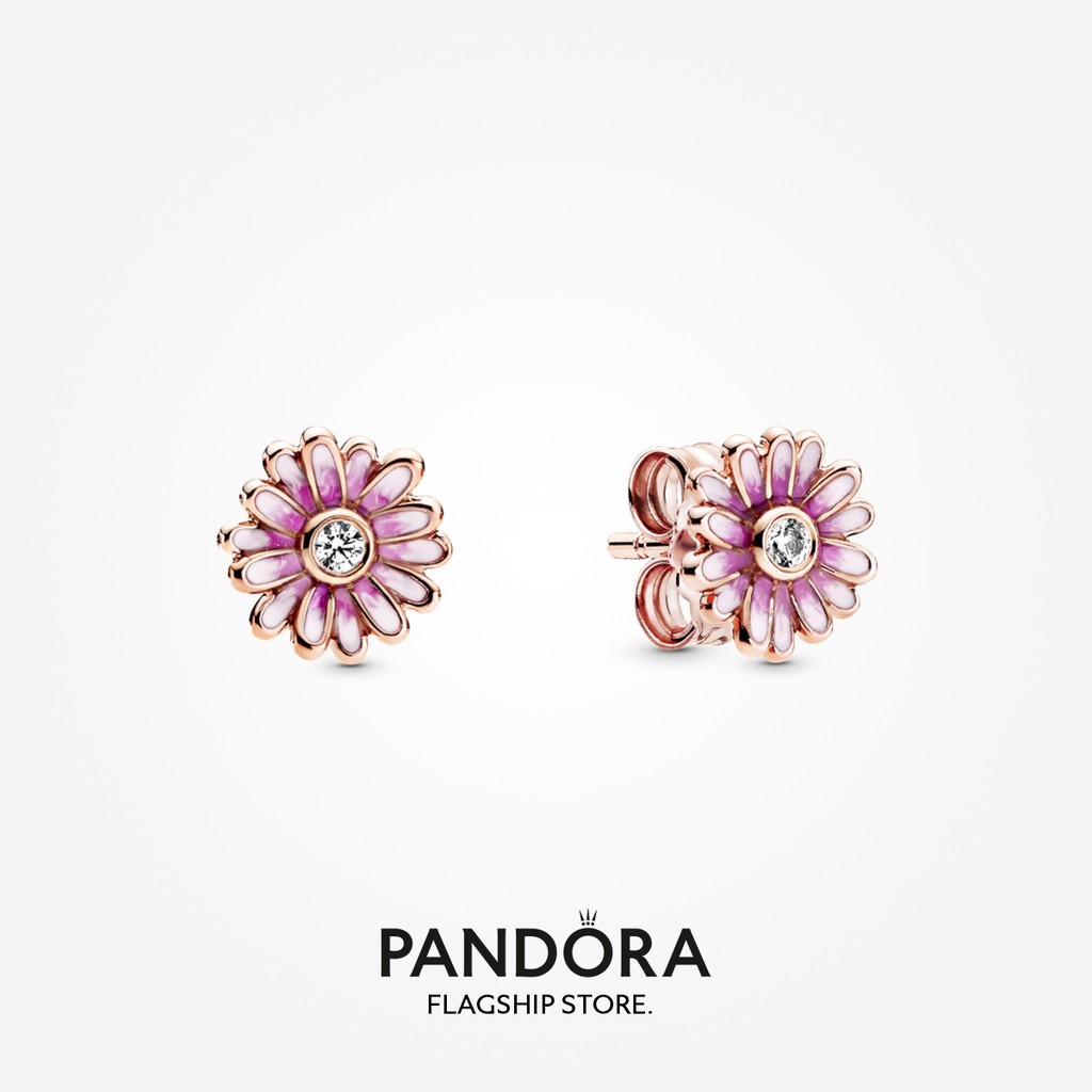 Authentic Original S925 Sterling Silver Pandora Rose Gold-Plated Pink ...