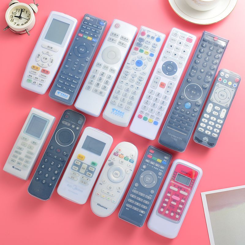 1PCS Home TV Remote Control Case Dustproof Silicone Case Protective ...