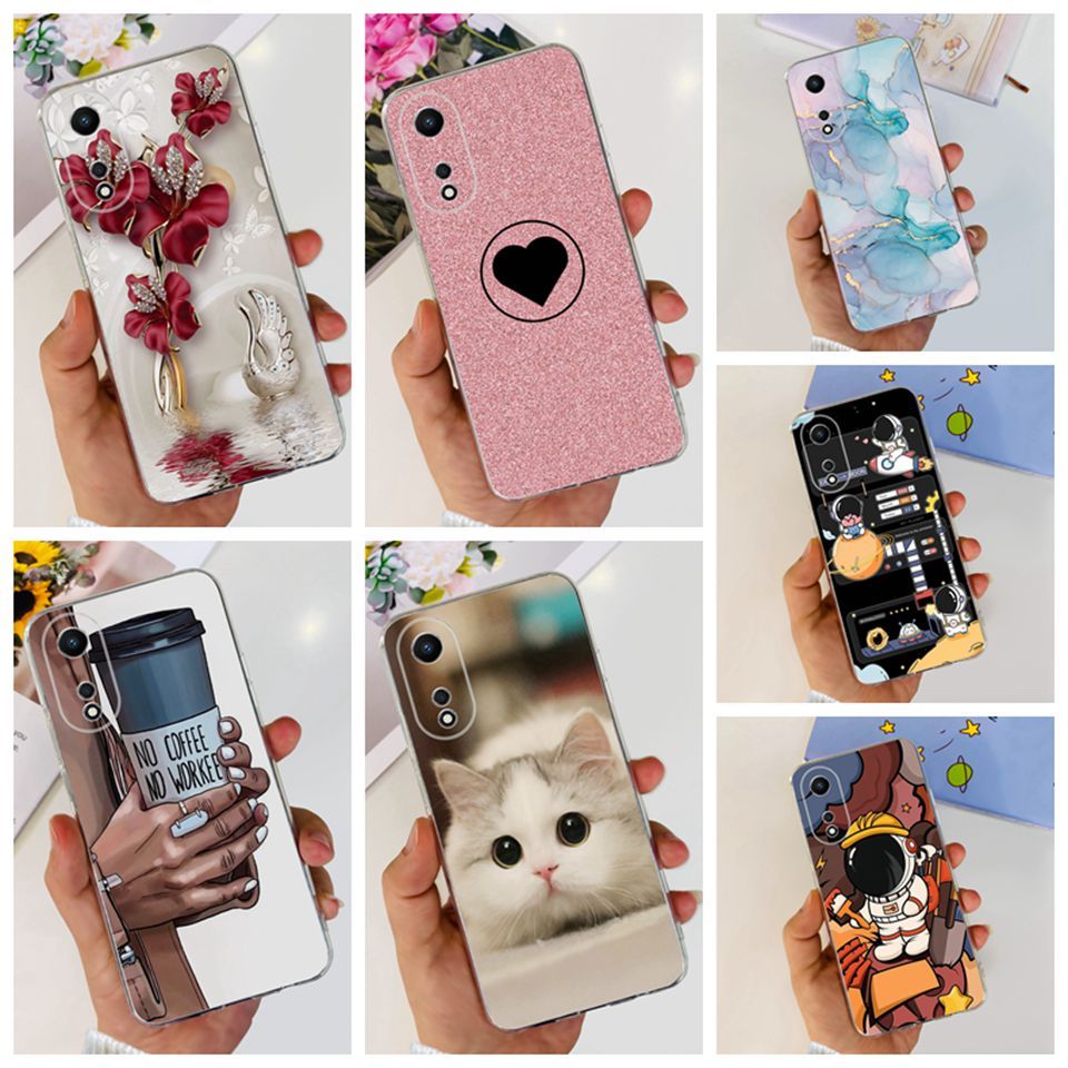 Oppo A78 5G 2023 CPH2495 Case Soft Silicone Fashion Style Painted ...