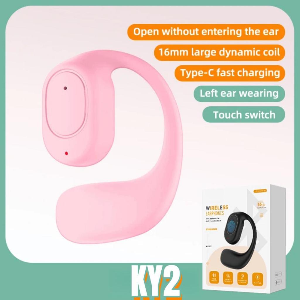 OWS KY2 Single-ear Earbuds Bluetooth Wireless Earphone Big Capacity Battery with 10H Playback ...