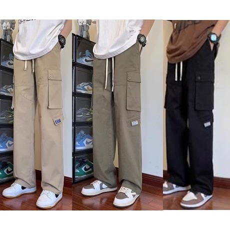Vintage new style men's Cargo pants summer kargo pants trend straight ...