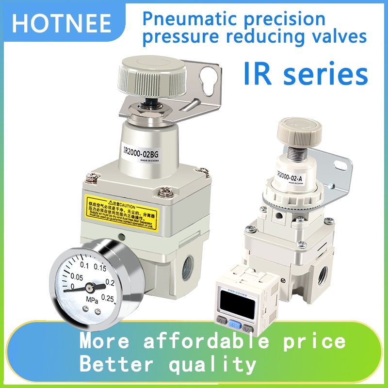 Pneumatic Air Source Pneumatic precision pressure reducing valve IR1000 pressure regulator ...
