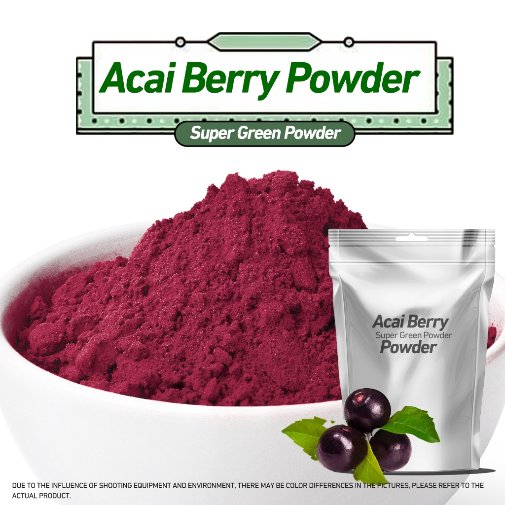 Pure Acai Berry Powder Juice Solid Drink for Baking - Rich in ...
