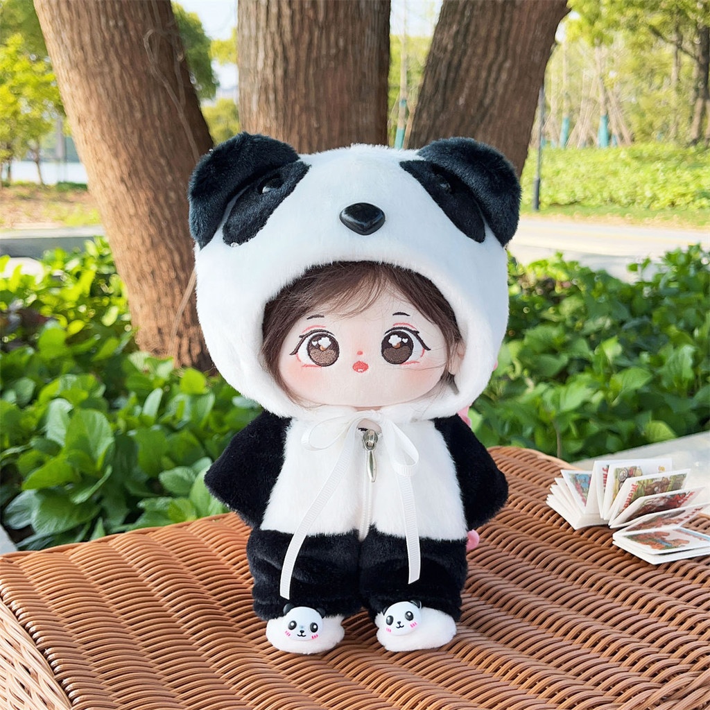 20cm cm Cotton Doll Doll Green Strap Skirt Dress Gold Silk Beautiful ...