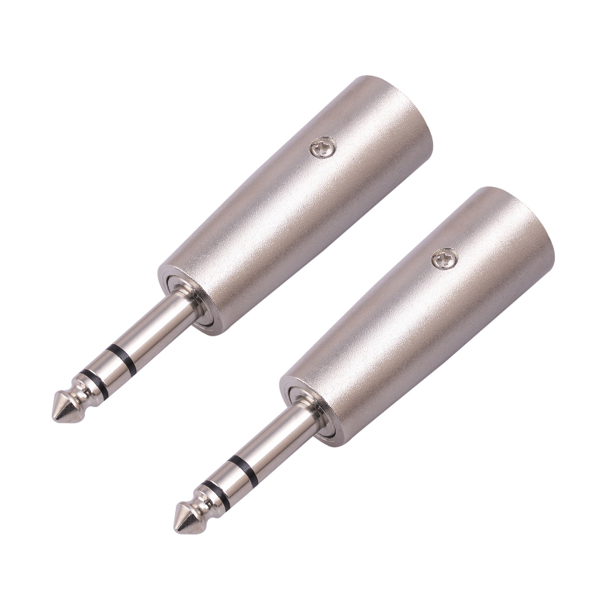 3 Pin Microphone Transform TRS Male to Female Adapter XLR Male to 1/4 ...
