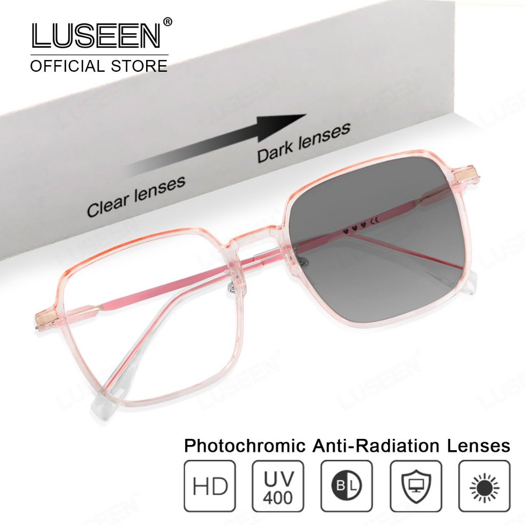 LUSEEN Photochromic Eyeglass Anti Radiation Glasses For Man And Woman ...