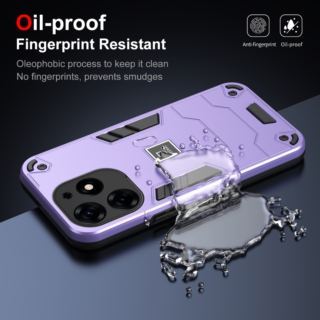 Hybrid Case for Tecno Spark Go 2024 2023 2022 Spark 20 20c 10 10c 10pro ...