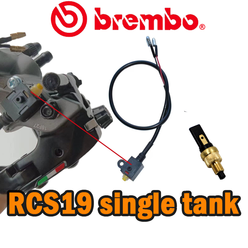 Brembo Rcs19 Single Tank Brake Switch Brake Light Switch Set Brake ...