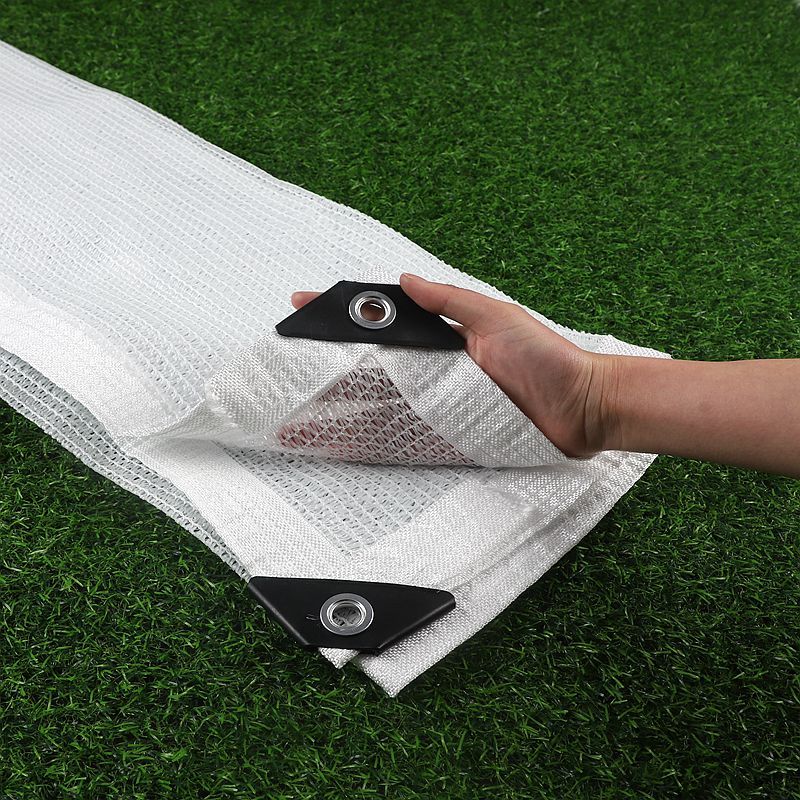 4Pin 55% Shading White HDPE Anti-UV Sun Shade Net Gazebo Shelter ...