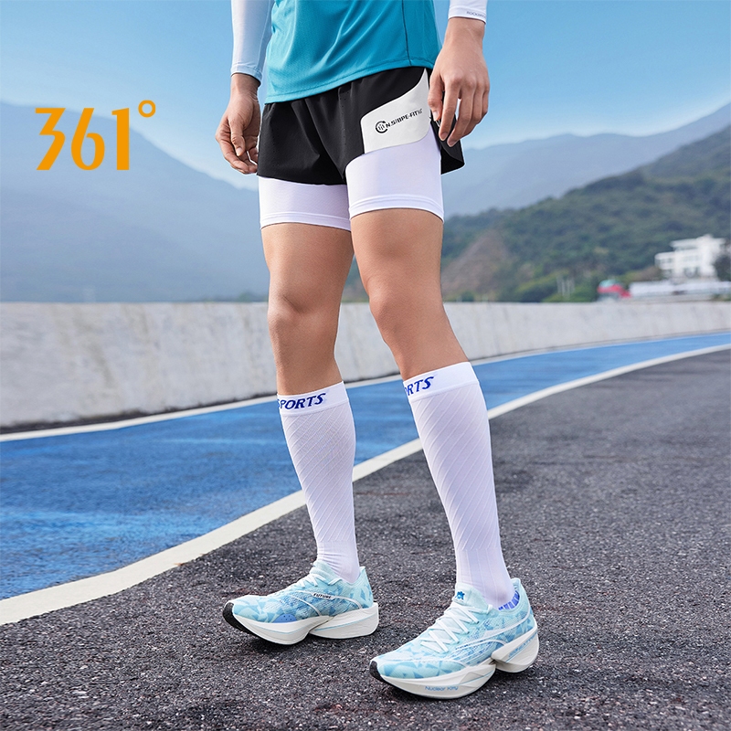 361 Degrees Furious Sports Shorts Men Running Moisture Wicking ...