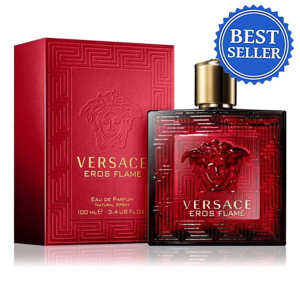 【Original】Versace Eros Flame EDP 50ML Perfume for Men Wooden Perfume ...