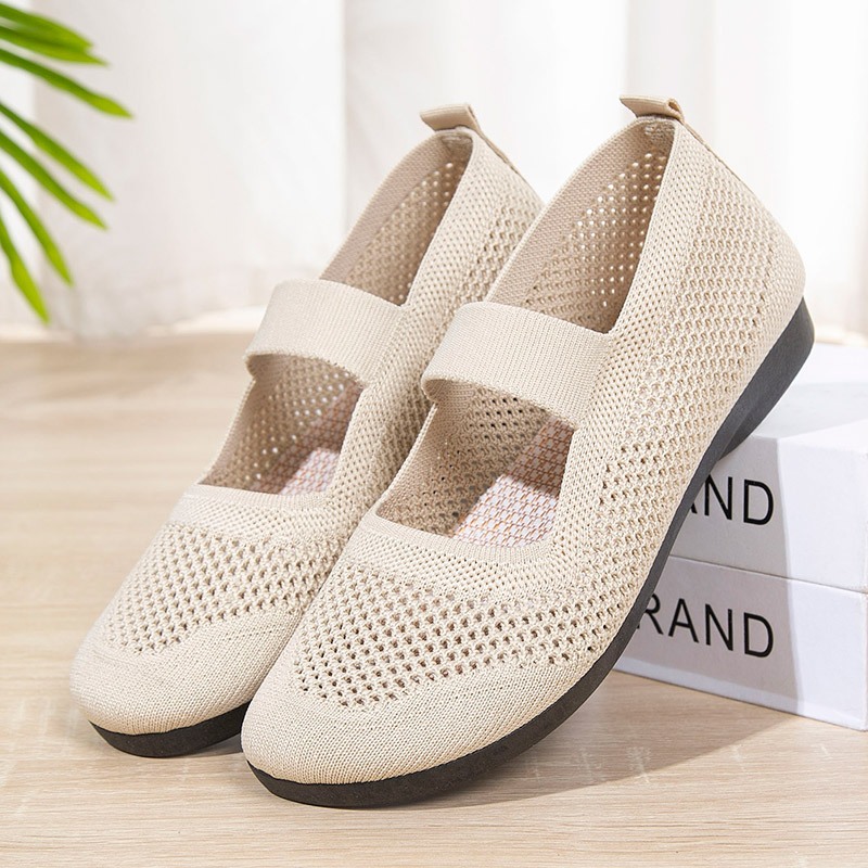 New style women's cloth shoes, flat shoes, thick sole, soft sole, non ...