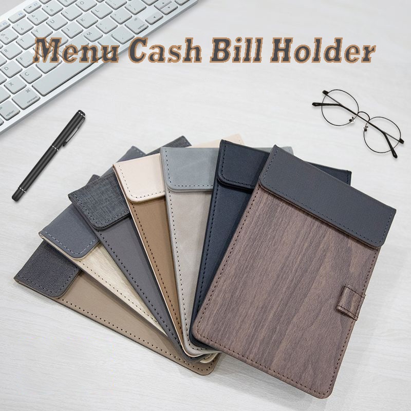 PVC Menu Cash Bill Holder Receipt Holder Bill Holder Restaurant Payment ...