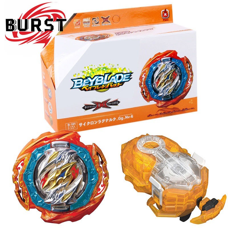 Beyblade Launcher Box Set DB B-181 Cyclone Ragnaruk Beyblade Burst with ...