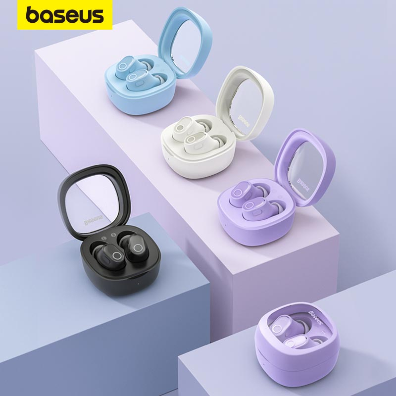 Baseus WM02 True Wireless Earphones TWS 5.3 Bluetooth Earbuds | Shopee ...
