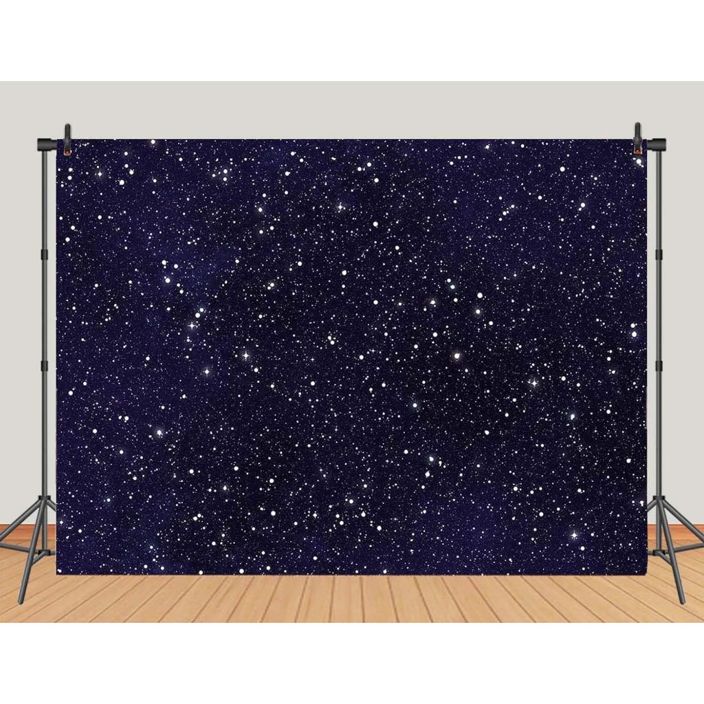Night Sky Star Backdrops Universe Space Theme Starry Photography ...