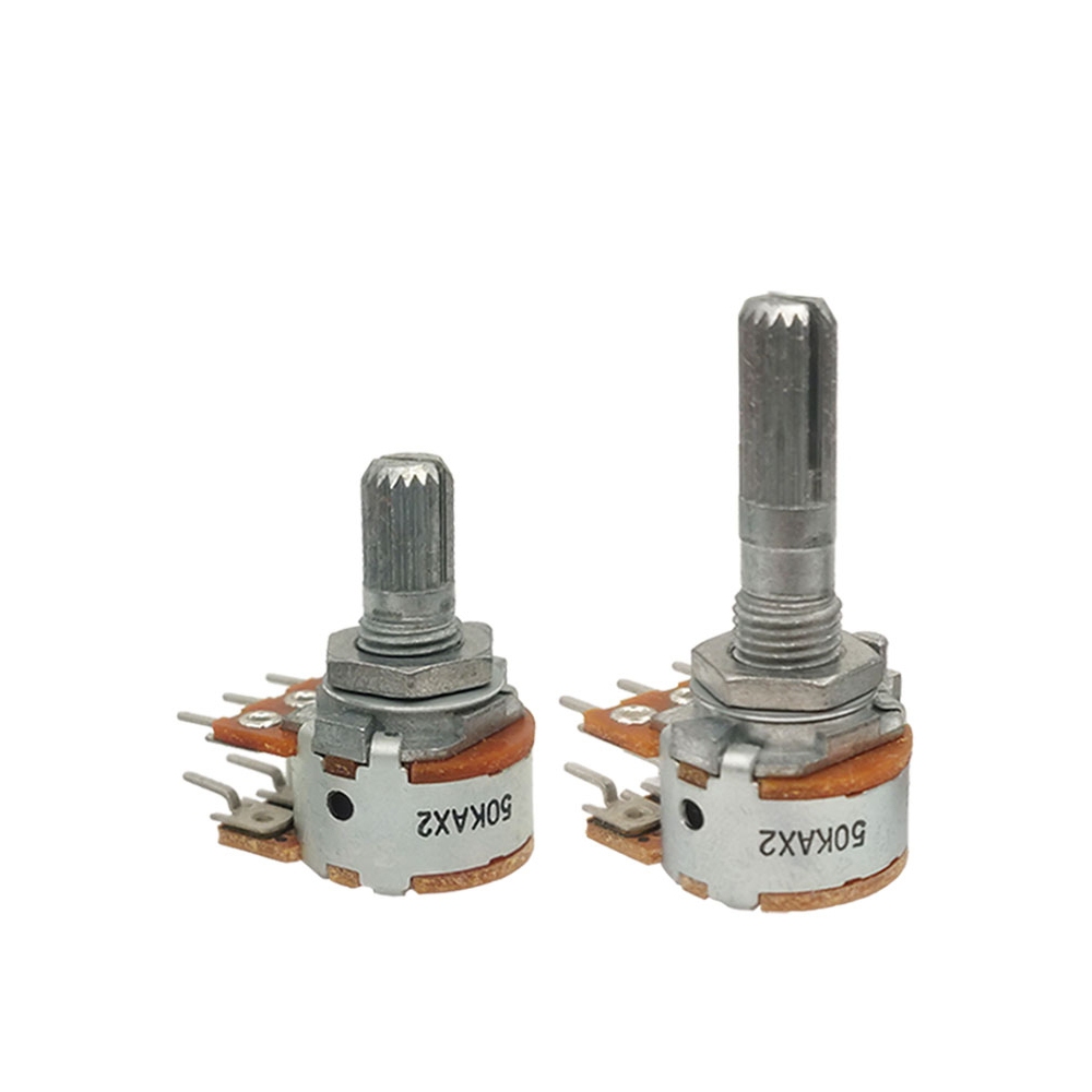 Japan Original ALPS Duplex Double 6 Pin 10KA 20KA 50KA 100KA 10KB 20KB ...