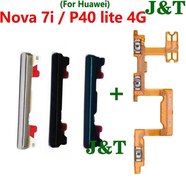On Off Power Volume Button Flex For Huawei Nova 7i P40 lite 4G Switch ...