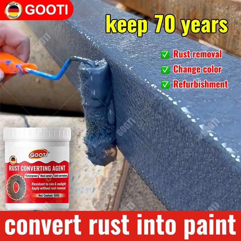 No Need to Polish Anti Rust Paint for Metal 1000g Rust Remover from ...