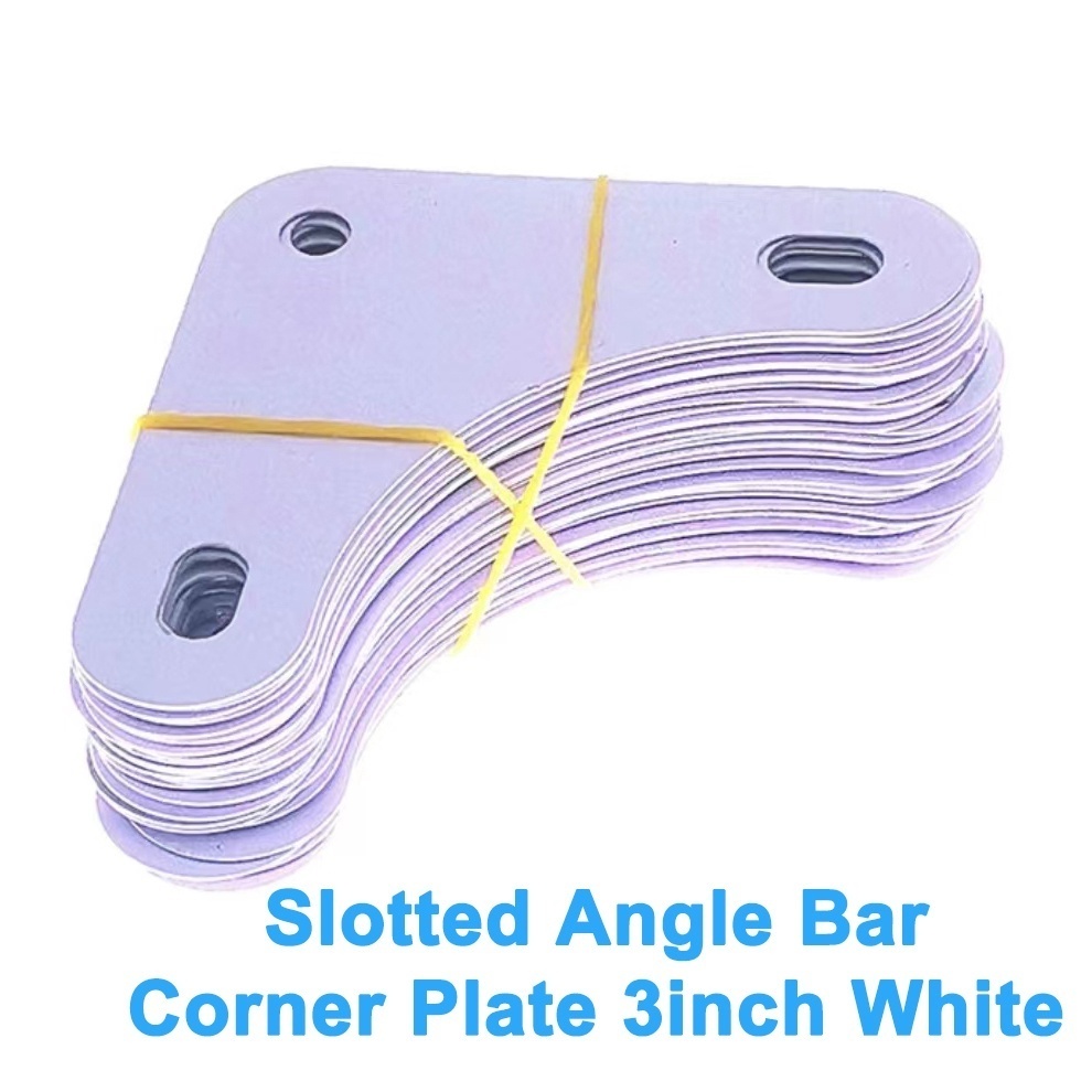 10 pcs. Corner Plate for Slotted Angle Bar 6mm hole | Shopee Philippines