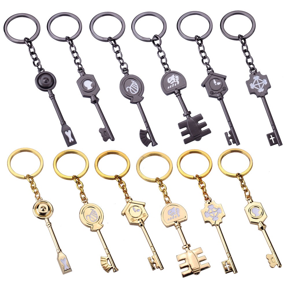 Anime Fairy Tail Keychain Lucy LOGO Key Chains Cosplay Gift llavero ...