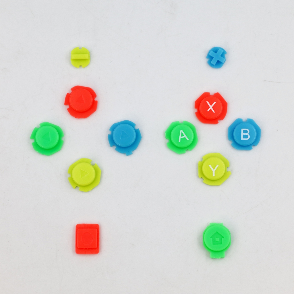 Colorful ABXY Directions Keys Buttons Joystick for Nintendo Switch NS ...