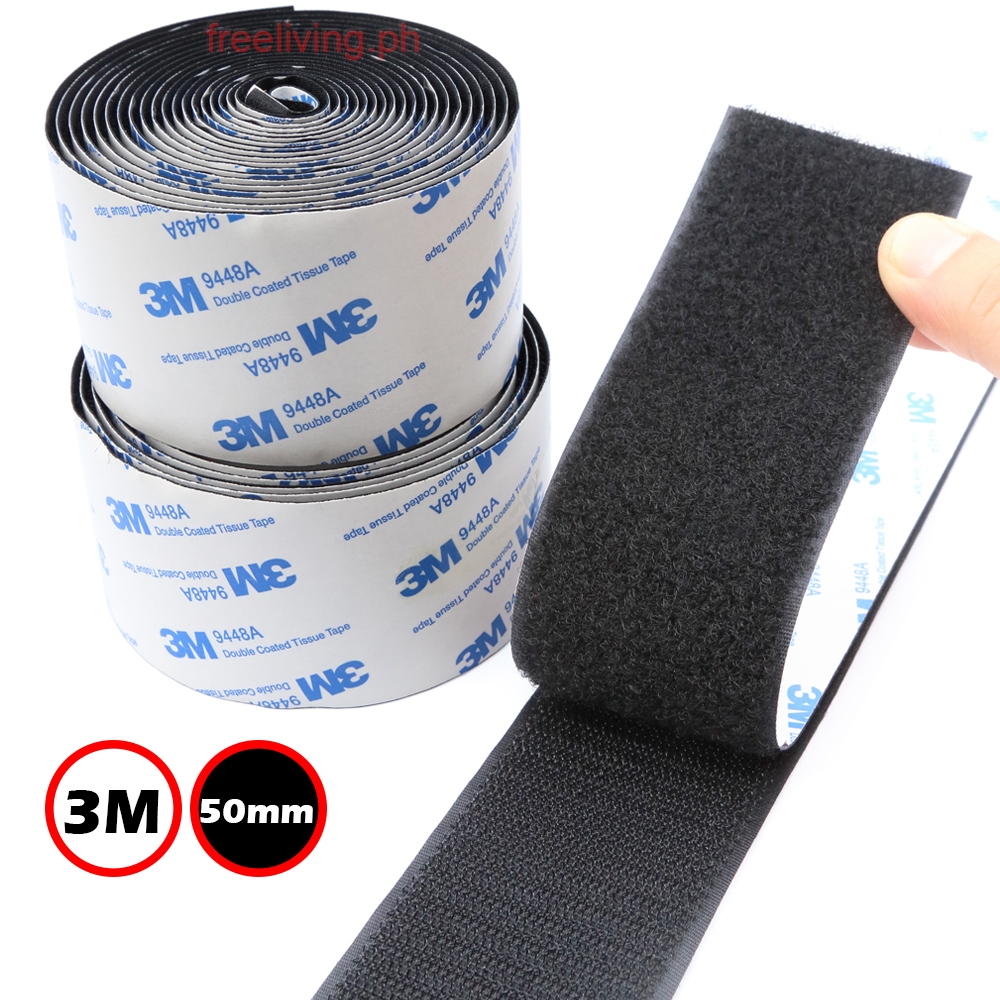 50mm in Width Strong Self Adhesive Velcro Tape DIY Home Decoration Hook ...