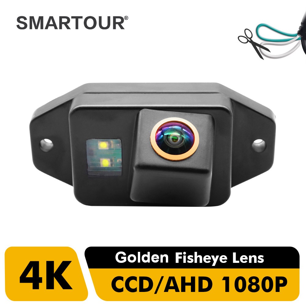 CCD AHD 1080P Fisheye Rear View Camera For Toyota Land Cruiser Prado 90 ...