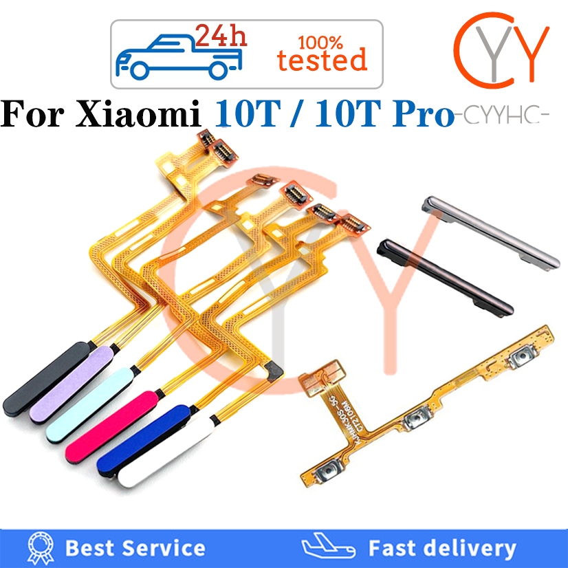 For Xiaomi Mi 10T Pro / 10 T Back Home Button Fingerprint Scanner ...