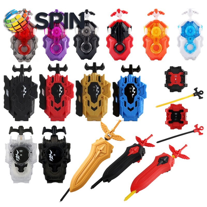 Beyblade Launcher B-88 LR Two Way Beylauncher B-184 Custom Launcher ...