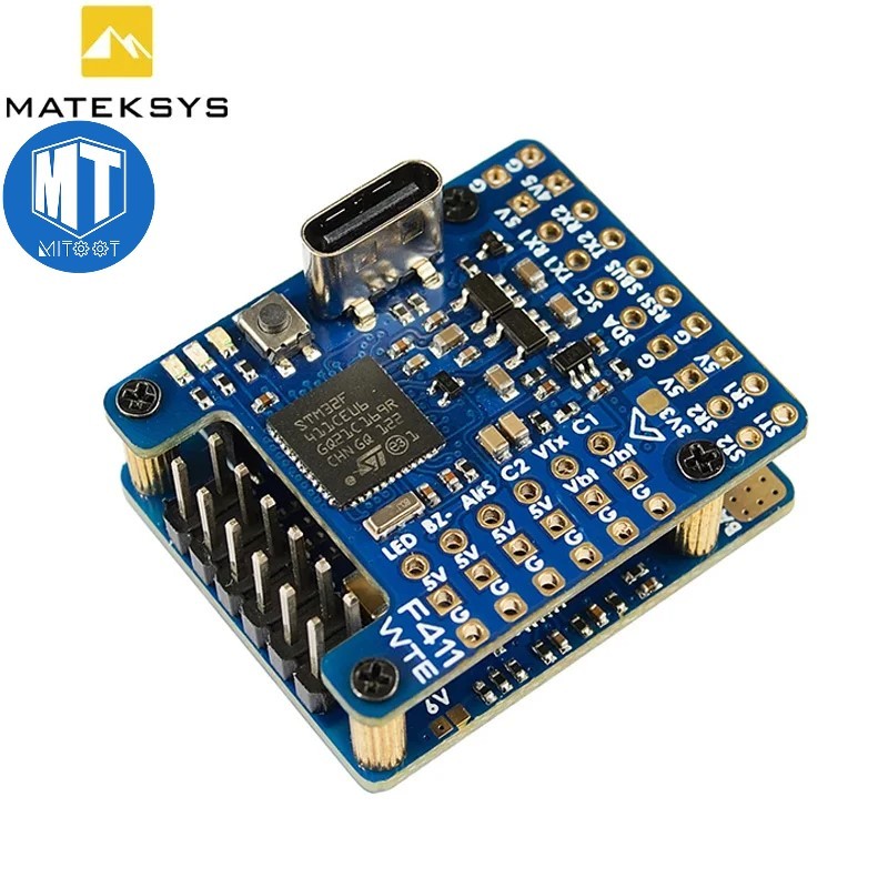 Matek Mateksys F411-WTE Flight Controller STM32F411 Built-in BEC 5V ...