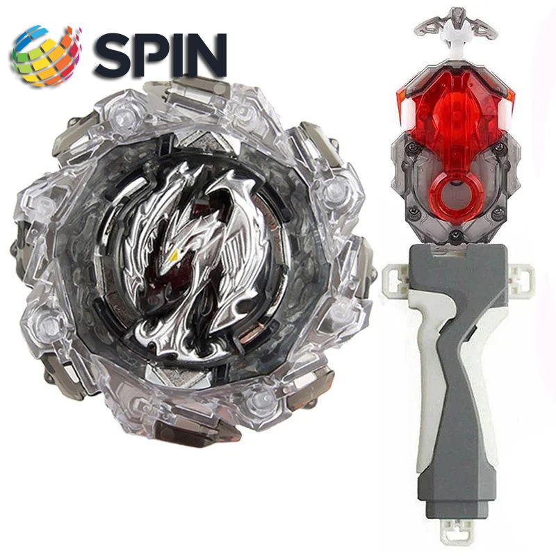 Beyblade B-201 02 Chain Phoenix with B-88 B-184 LR Launcher Handle Set ...