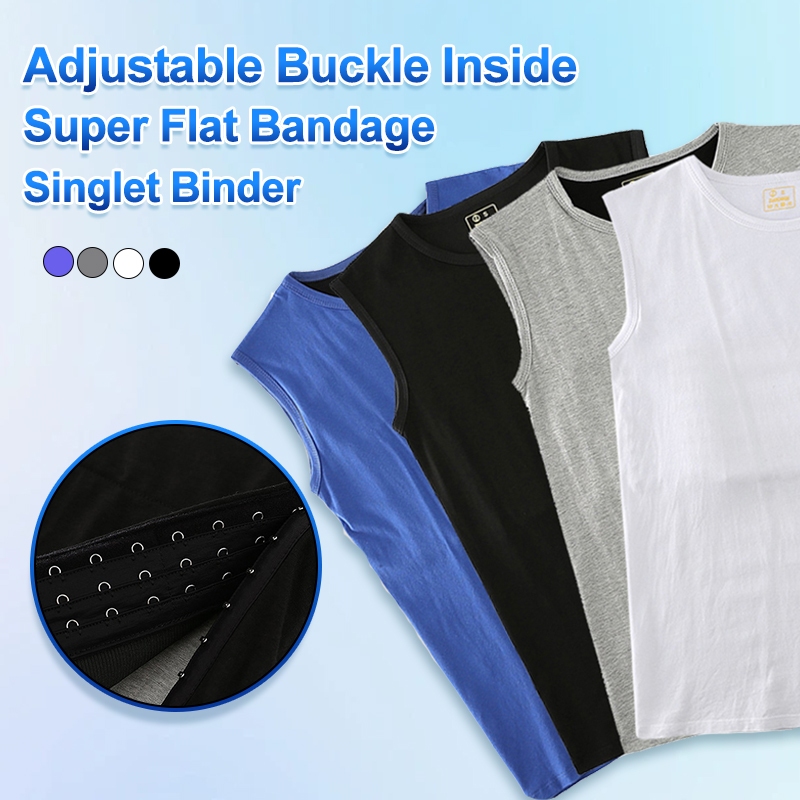 Tank Top Bandage Chest Binder Breathable Breast Binder Sando Binder