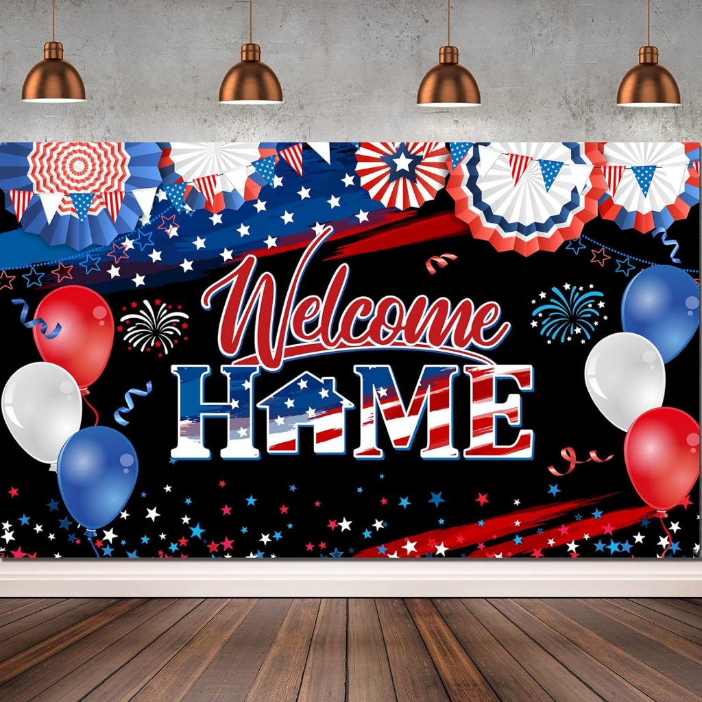 5x3ft Welcome Home Photography Background Welcome Home Backdrops ...
