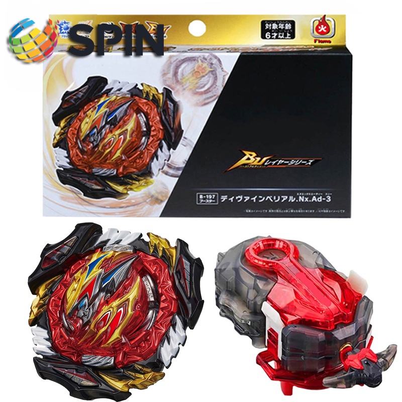 Beyblade B-197 Divine Belial with Launcher Box Set Beyblade Burst for ...
