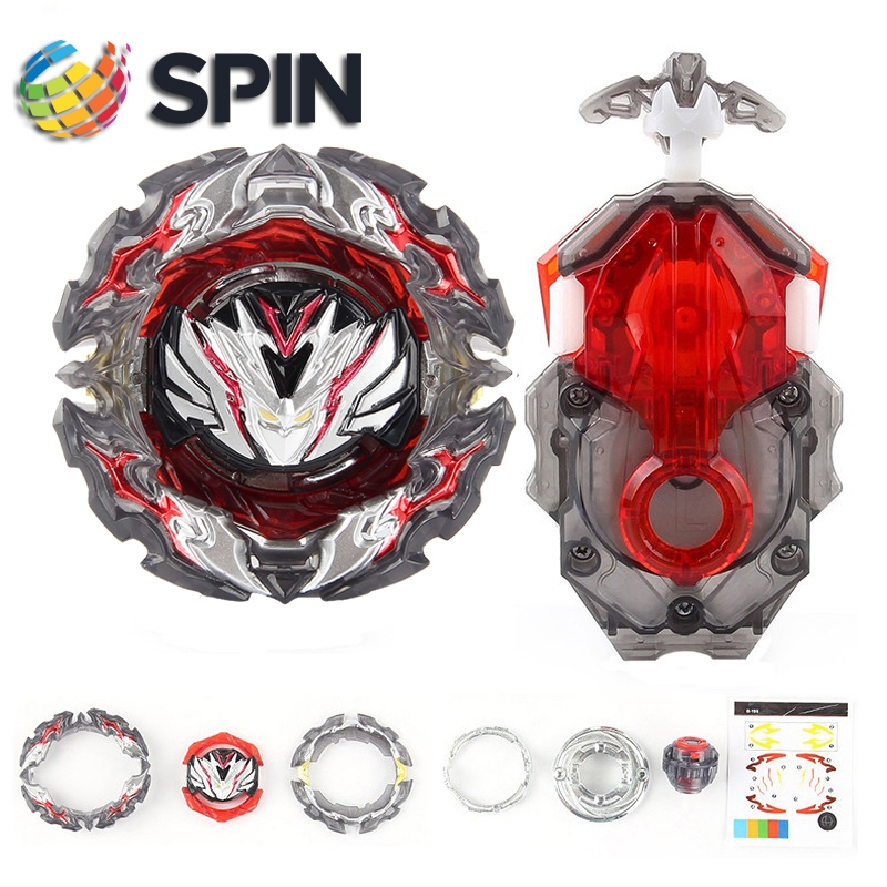 Beyblade B-195 Prominence Valkyrie with B-184 LR Custom Launcher Set ...
